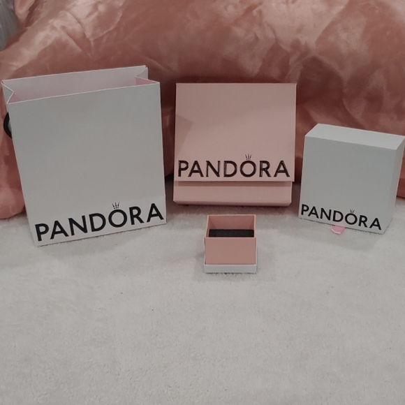 Pandora | Bags | Pandora Pink And White Box Collection | Poshmark